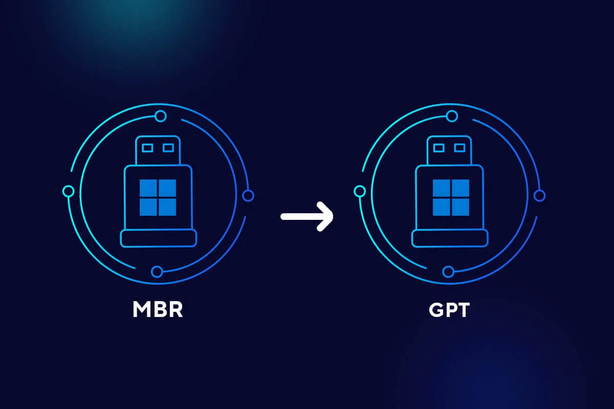 تشخیص GPT یا MBR بودن درایو ها - شرکت پی سی بلد